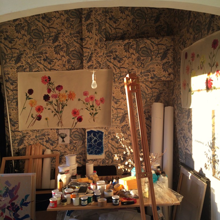 RHS Chelsea Flower Show inspires artist Flora Roberts – Charis White ...