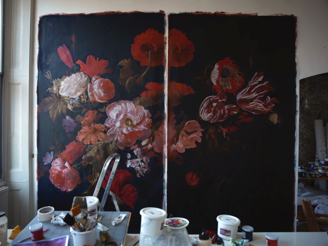 RHS Chelsea Flower Show inspires artist Flora Roberts – Charis White ...